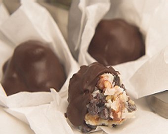 Boules au chocolat et à la noix de coco - Recettes Québecoises