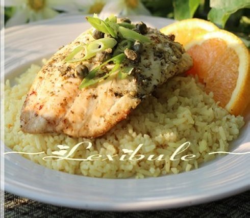 Recettes Québécoises.com - Filet d'aiglefin au pesto et citron